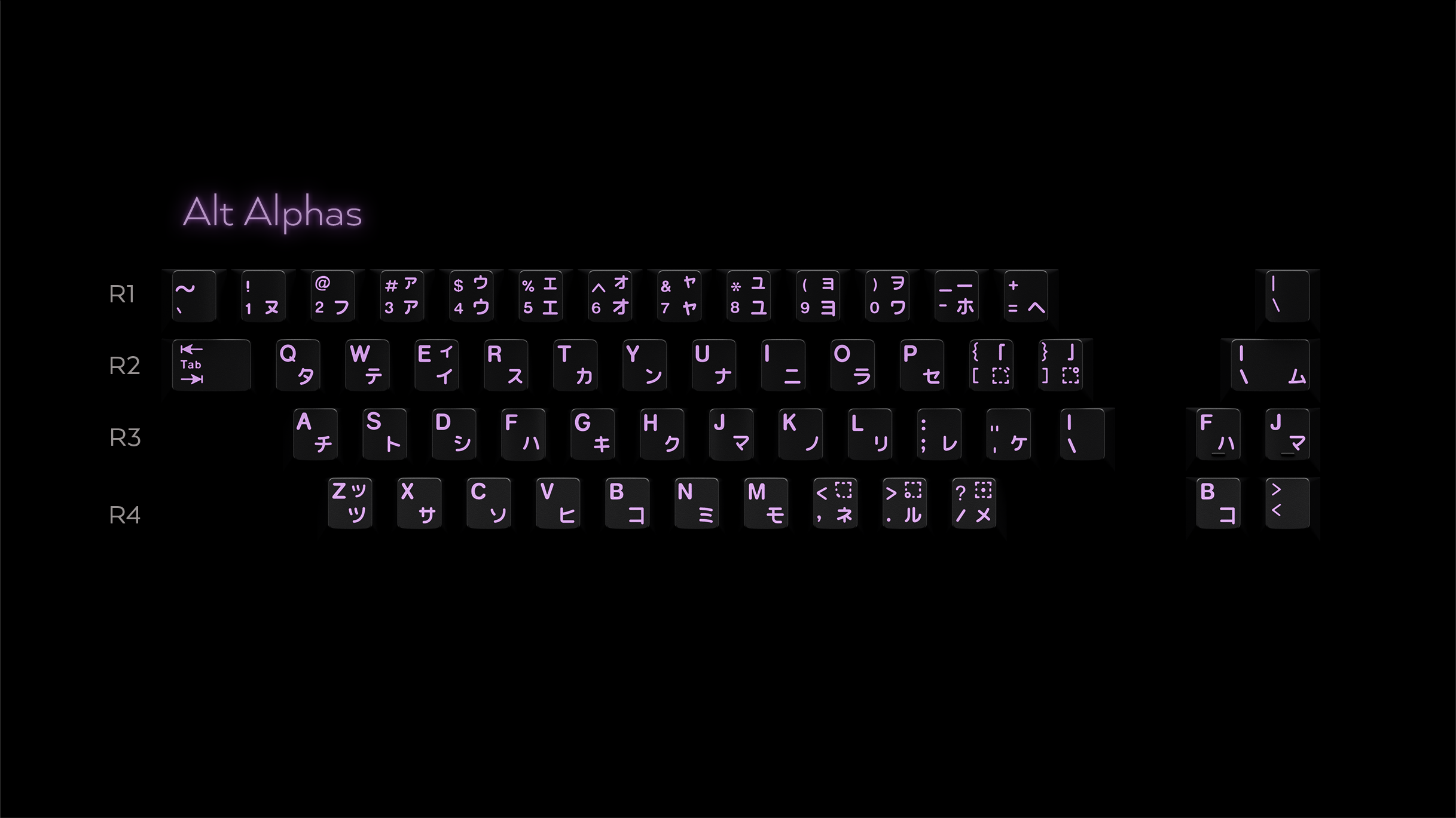 GMK Lilac on Black (Ended) – SwitchKeys