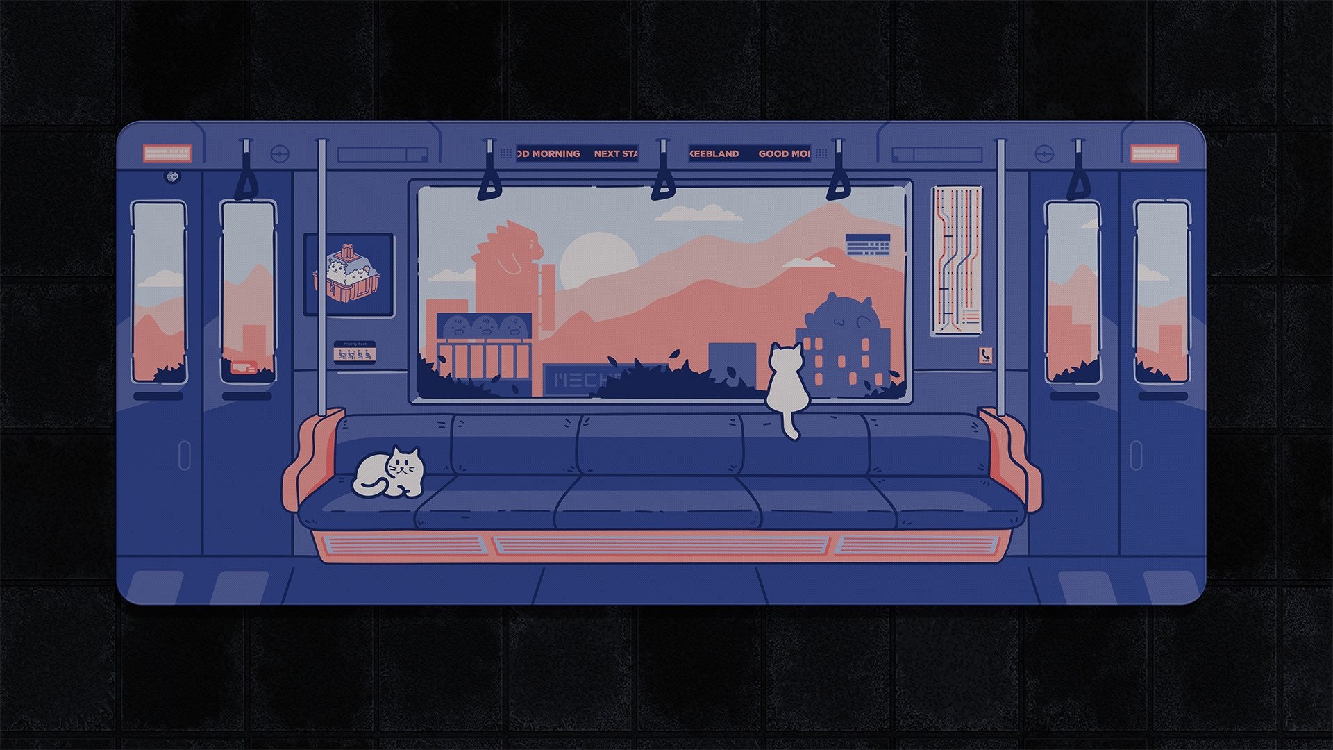 MW Commute Deskmats – SwitchKeys