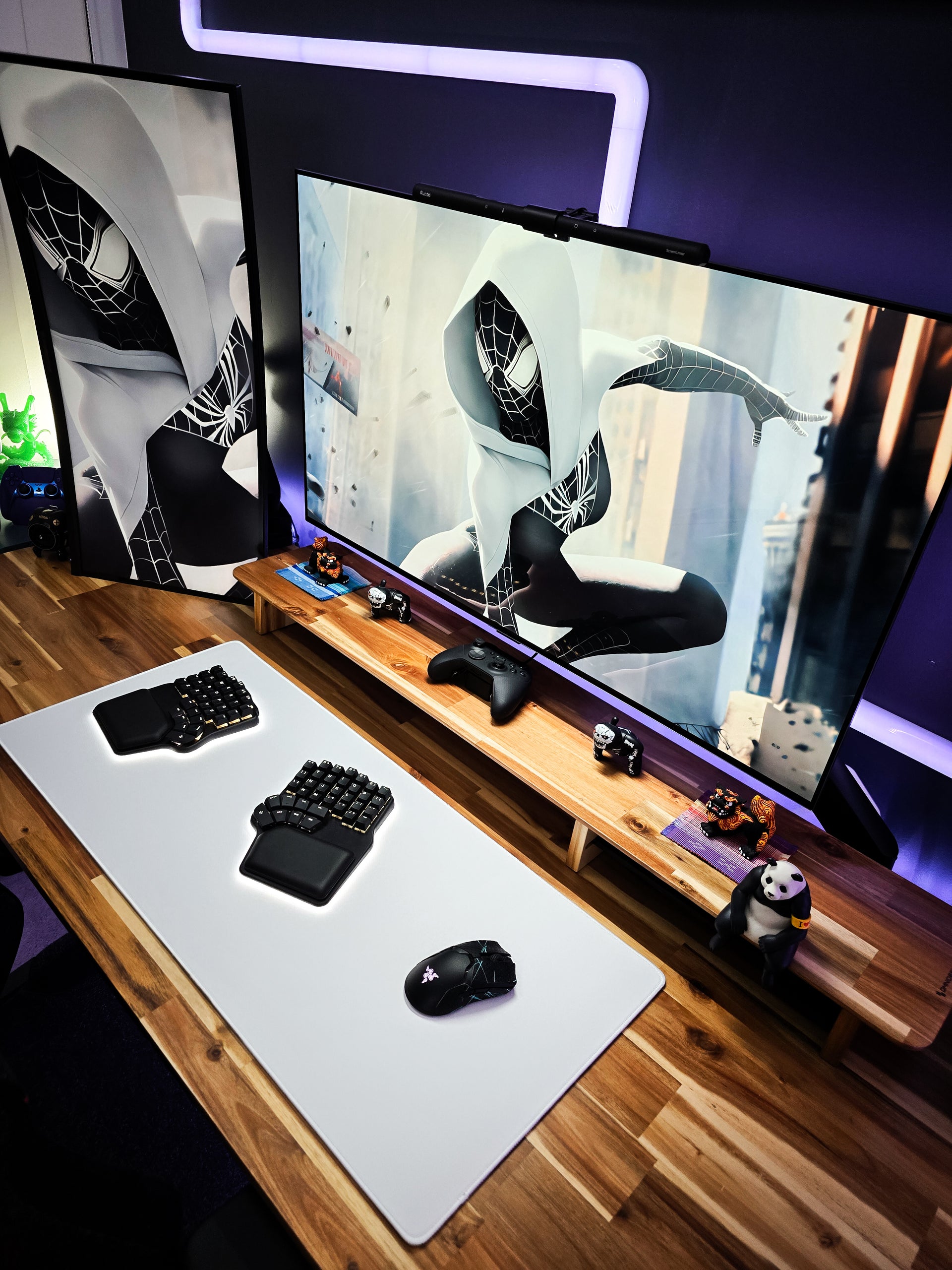 White Deskmat – SwitchKeys