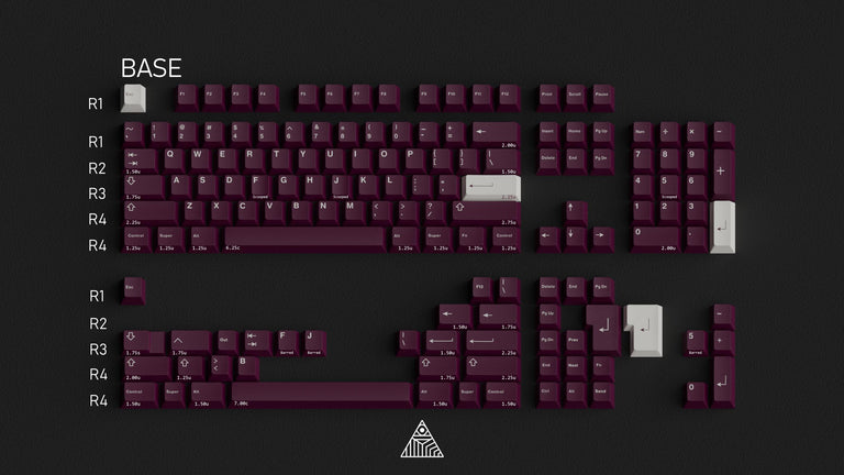 GMK Maroon – SwitchKeys