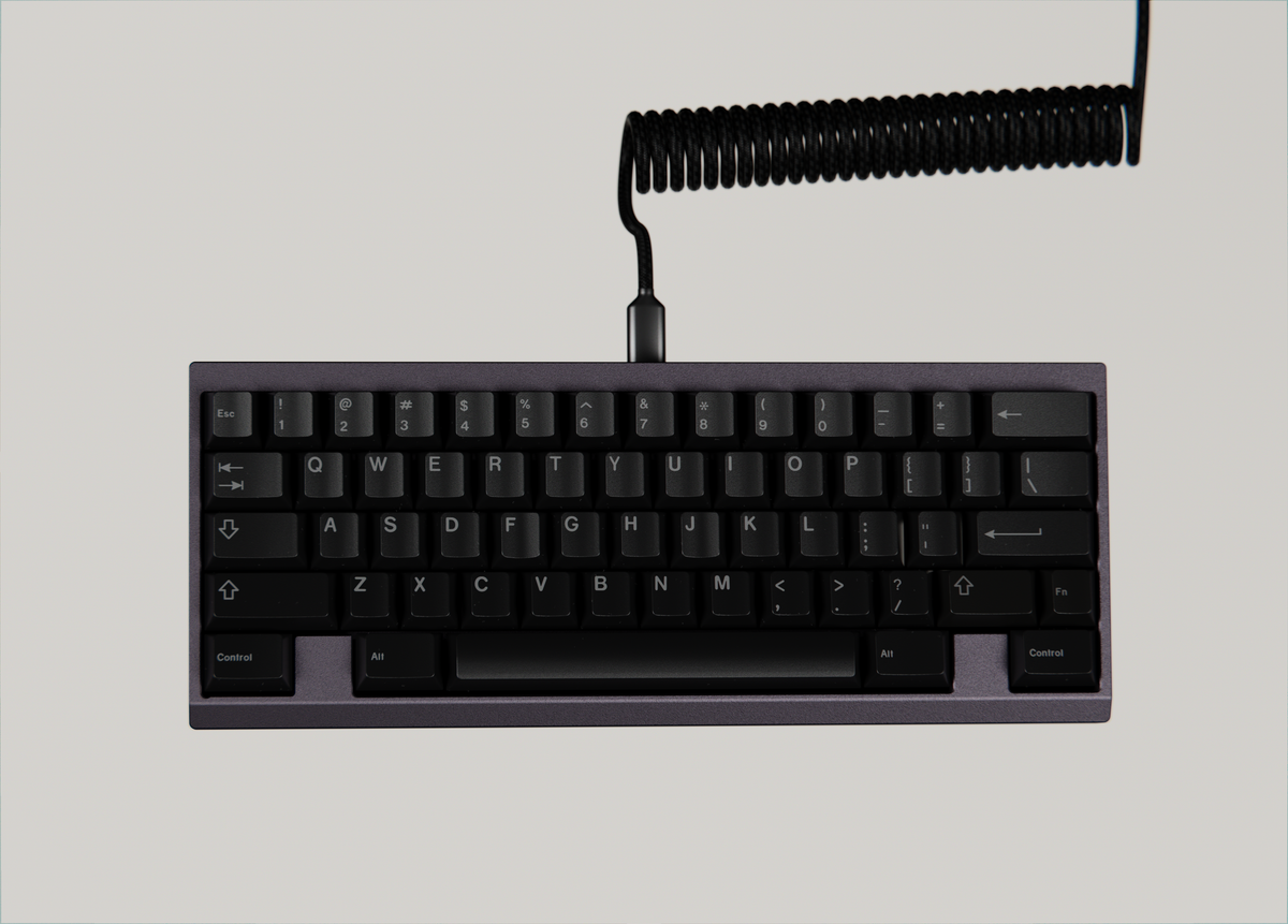 GMK Grey on Black – SwitchKeys