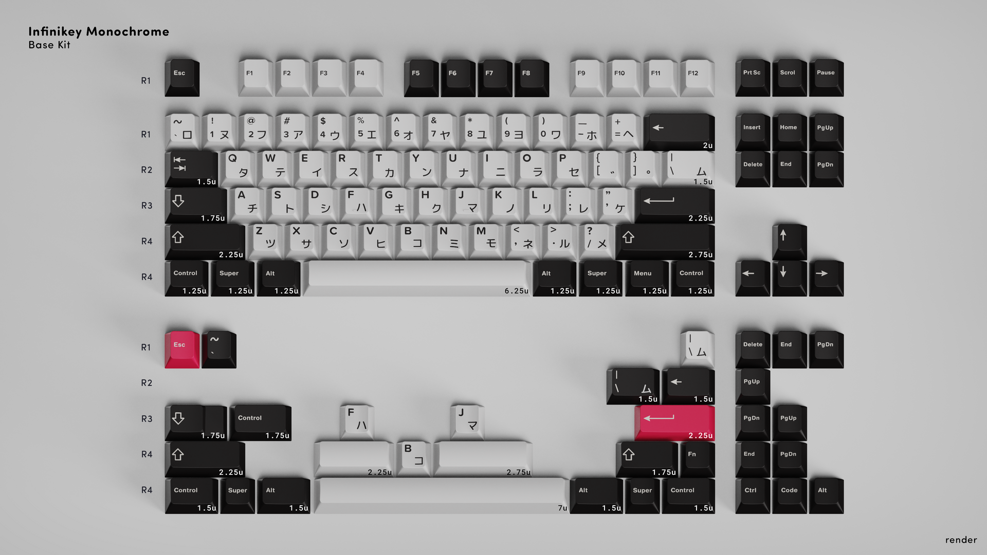 IFK Monochrome (Ended) – SwitchKeys