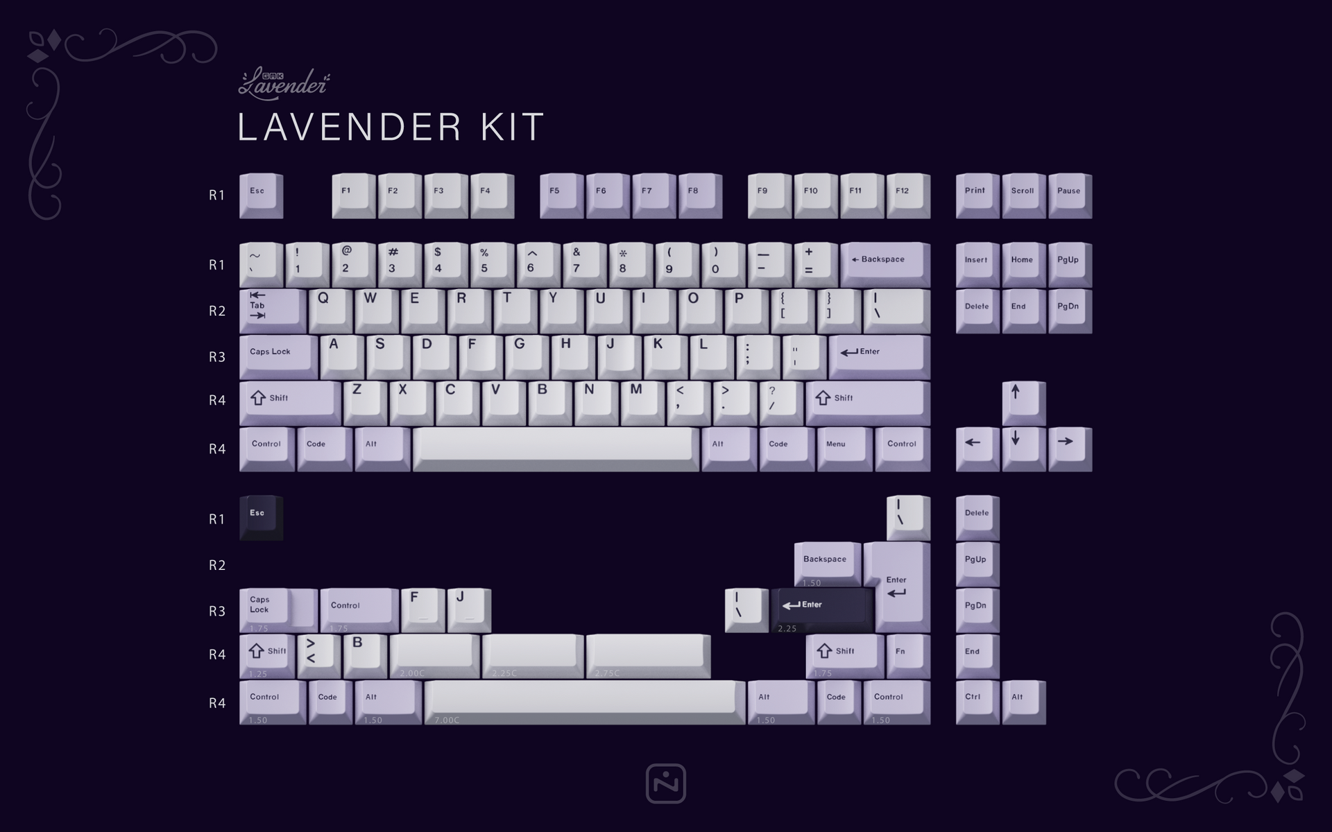 GMK Lavender – SwitchKeys