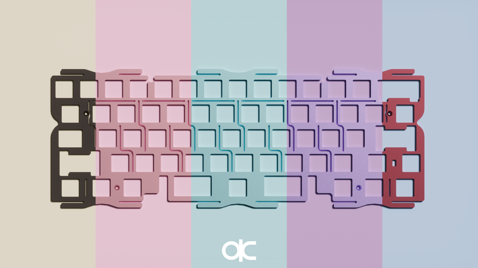 Qwertykeys QK60 - Plates – SwitchKeys