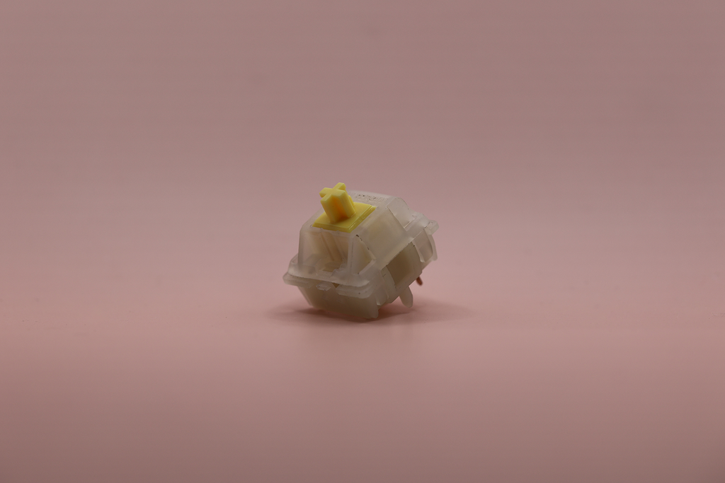 Gateron Full Milky Yellow Switches (X10) – SwitchKeys