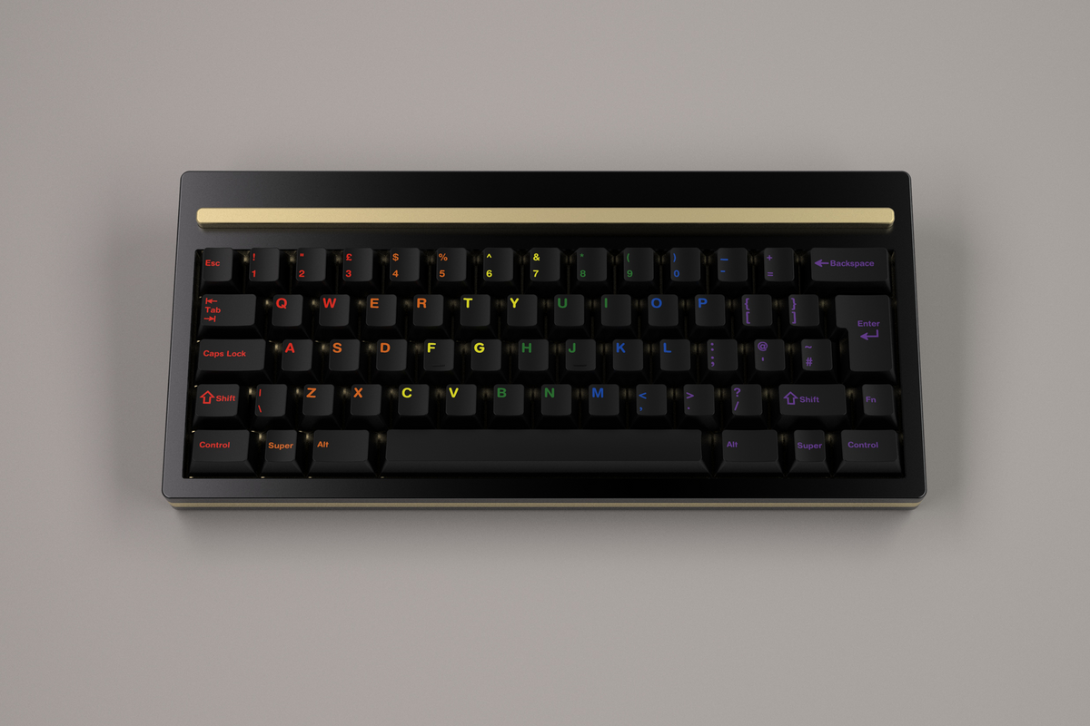 GMK Midnight Rainbow – SwitchKeys