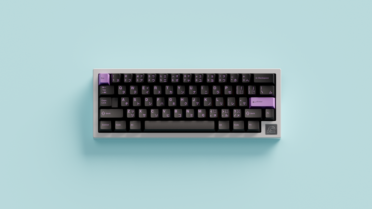 GMK Lilac on Black (Ended) – SwitchKeys