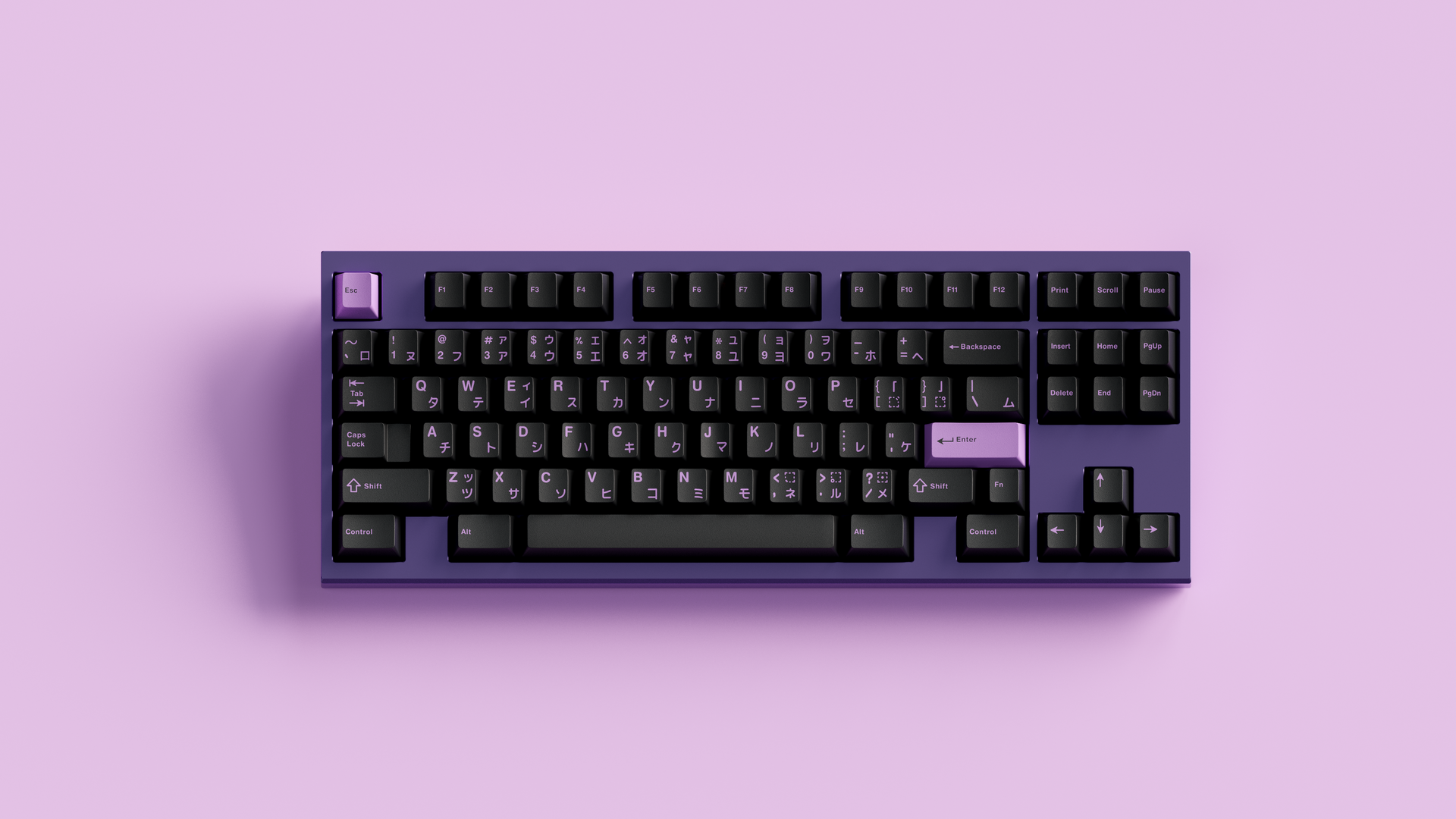 GMK Lilac on Black (Ended) – SwitchKeys